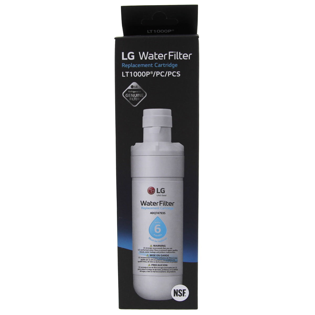 LT1000P LG Replacement Refrigerator Water Filter | FridgeFilters.com